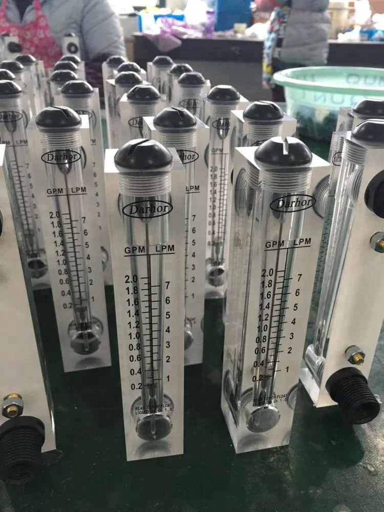 Darhor DFA Acrylic Flow Meters - Precision & Custom Support