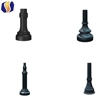 Cast Aluminum Decorative Street Lighting Pole Base - Buy Lighting Pole ...