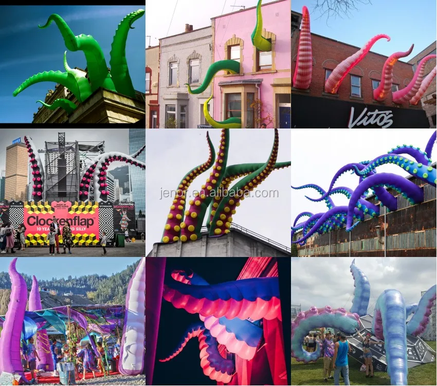 Sea Animals Model Inflatable Octopus Arm Tentacles Leg for Building ...