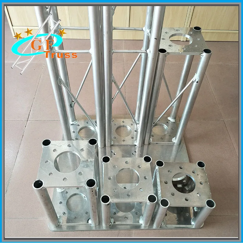 High Quality 10x10 Cm Sliver Aluminum Stage Mini Lighting Truss for ...