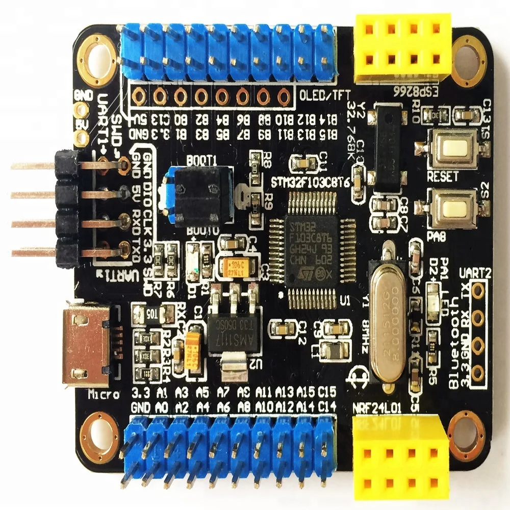 Taidacent Esp Red Stm32f103c8t6 Brazo Stm32 Mínimos Del Sistema Placa ...