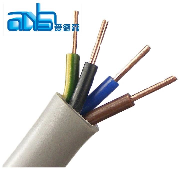 300/500v 2.5mm2 electrical cable price flexible rvv 4*2.5 cable twin and earth cable| Alibaba.com