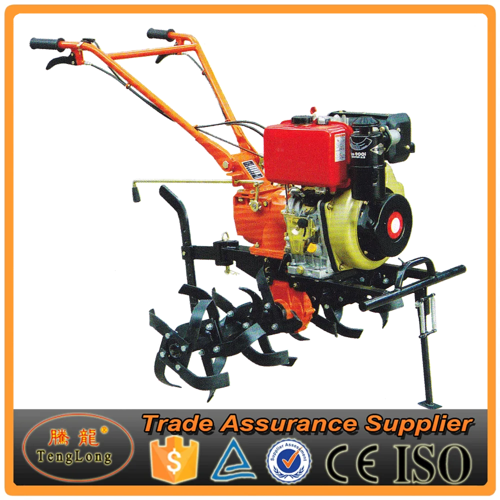 Moderno equipo agrícola Mini Manual Tractor agrícola cultivador ...