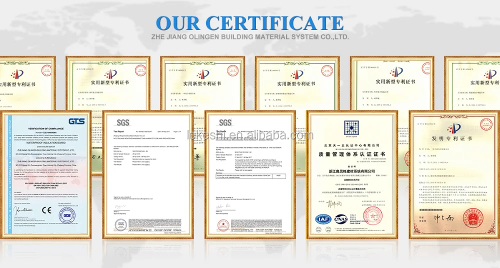 Commercial Building Code Compliant XPS Foam Board Waterproof ...