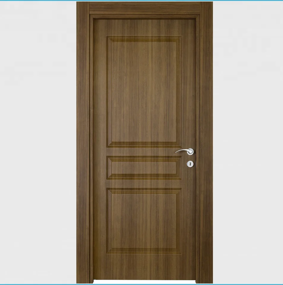 Solid Wooden Door Pvc Wpc Latest Designs Interior Room Mdf Main Doors ...