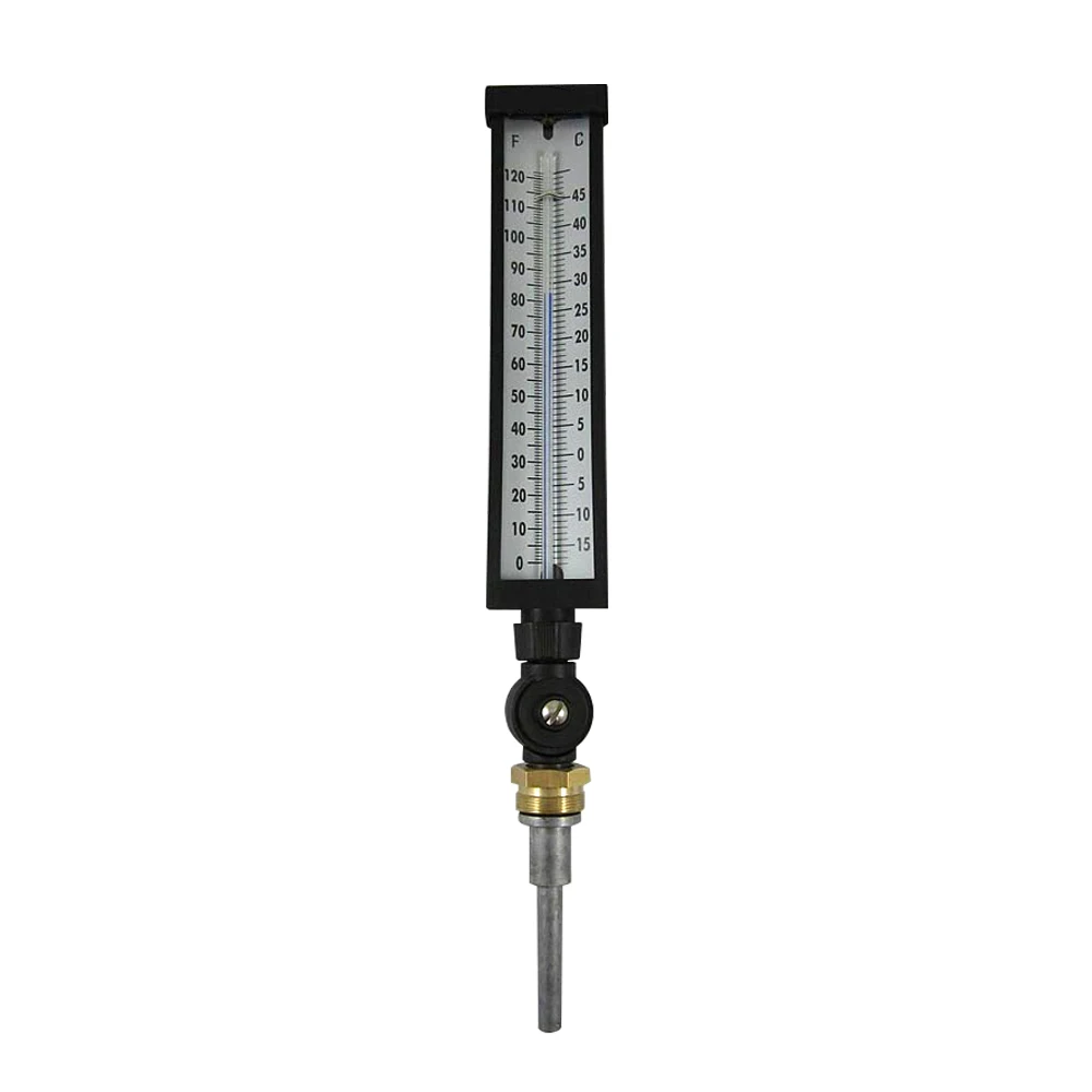 7inch industrial adjustable angle glass thermometers| Alibaba.com
