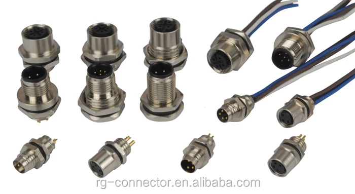 Solenoid Valve Connector Plug Assembly - IP67 Type A/B/C