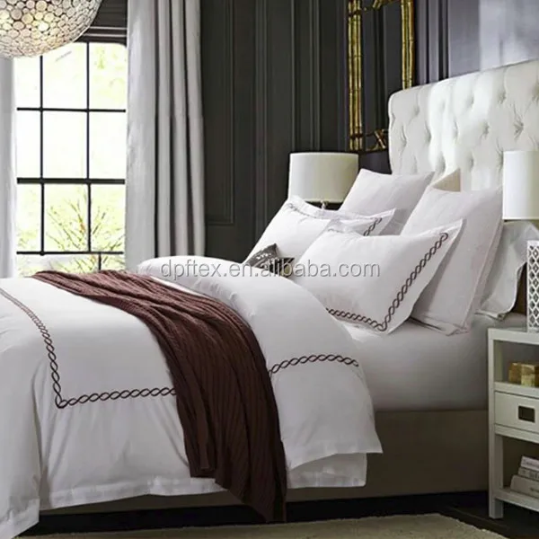 High Standard Hotel Linen Washed Use For Bed Sheets Duvet Covers - Buy ...