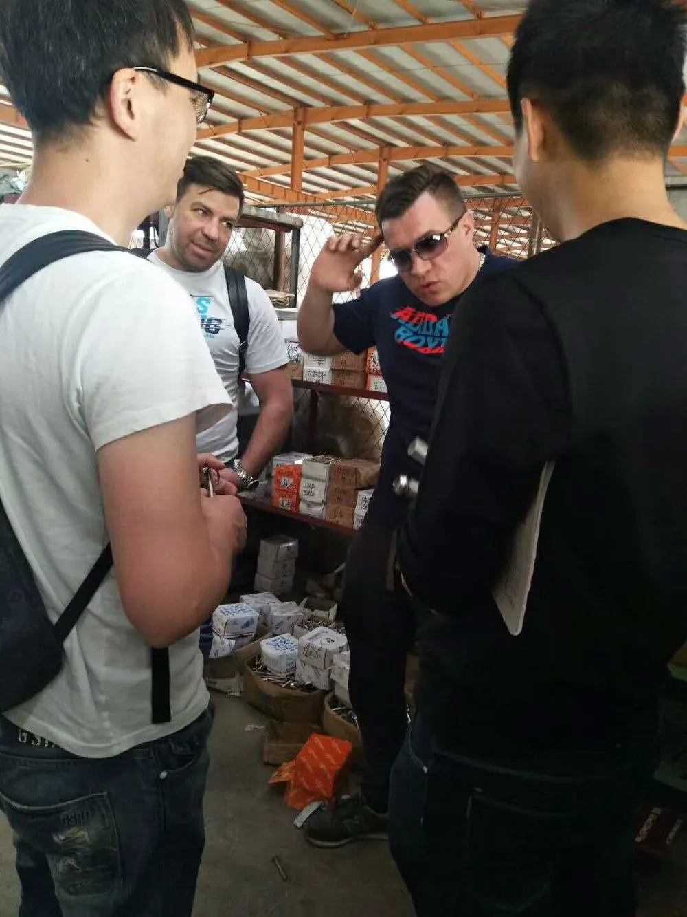 Commercial Fitness Equipment - Standing Multi Flight Shoulder Chest Press