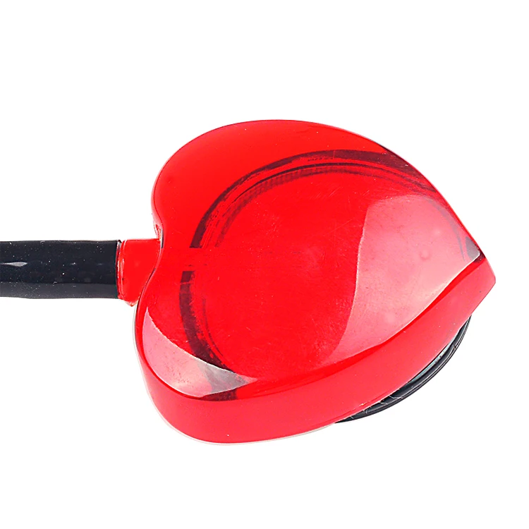 Single Head Stethoscope - Heart Shape Acrylic Stethoscope