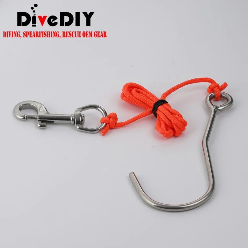 Scuba Diving Reef Drift Hook - Safe Underwater Sport Gear