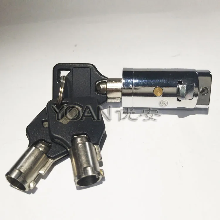 High Security Key Push Plunger Lock Vending Machine Lock Cylinder - Buy ...