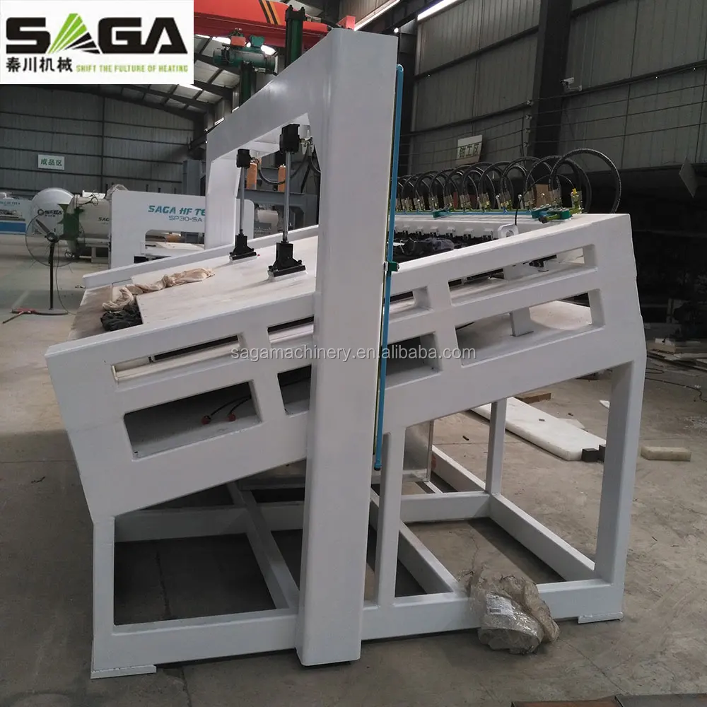Sloped Working Platform High Frequency Wood Board Jointing Machine ...