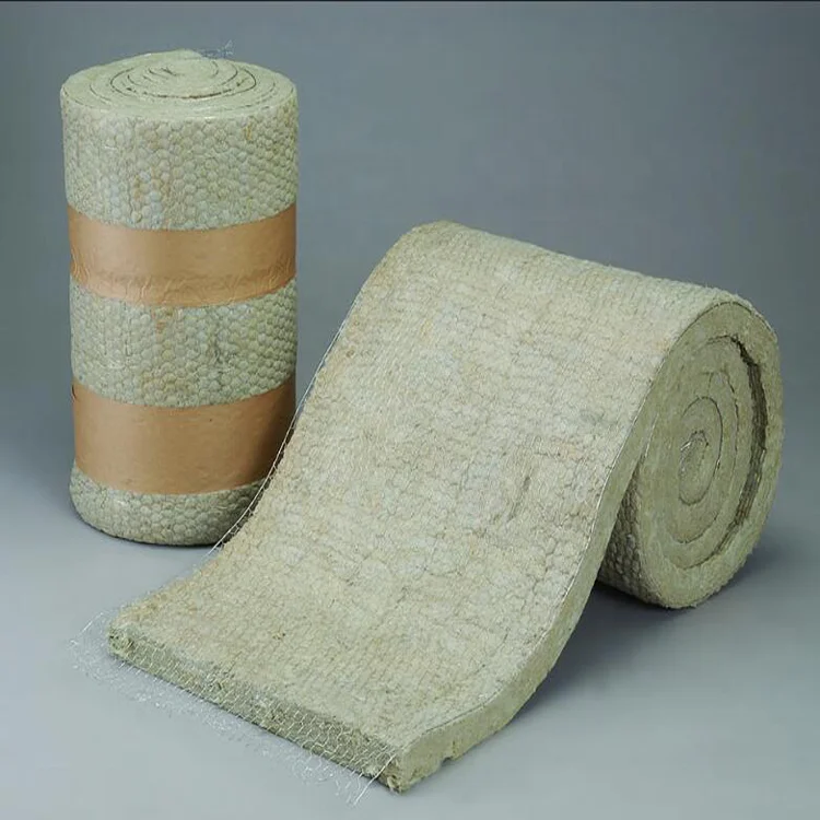 High Density Wire Mesh Thermal Insulation Mineral Wool /rock Wool/glass ...