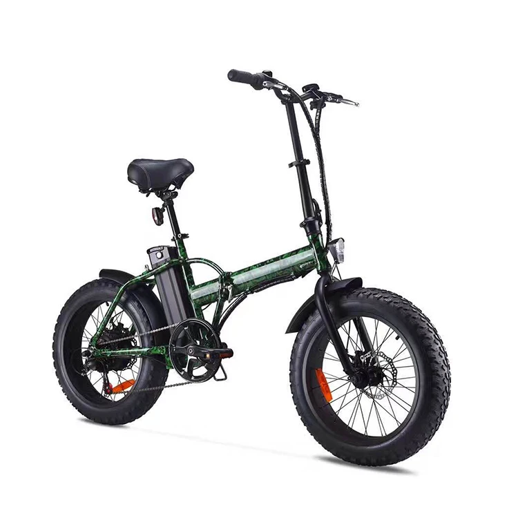 CE 20 inch fat tire 36V 10AH folding pedal assisted bike electric bike ...