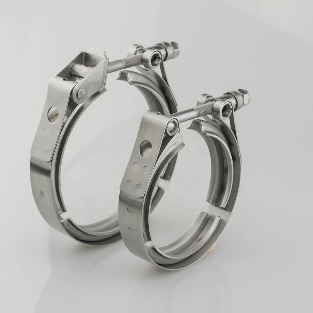 Stainless Steel Pipe Connection Pipe Clamp V Band Clamp - Buy Exhaust ...