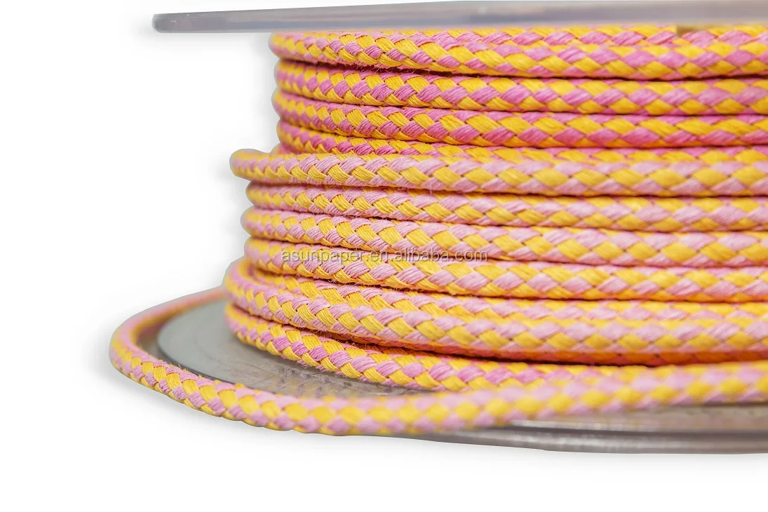 Zero Pollution Braided Paper Cord With Competitive Price - Buy Braided ...