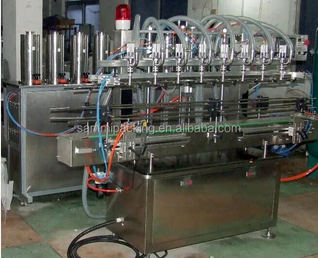 6 Head Automatic Filling Machine - Efficient Liquid Filler for Bottles ...