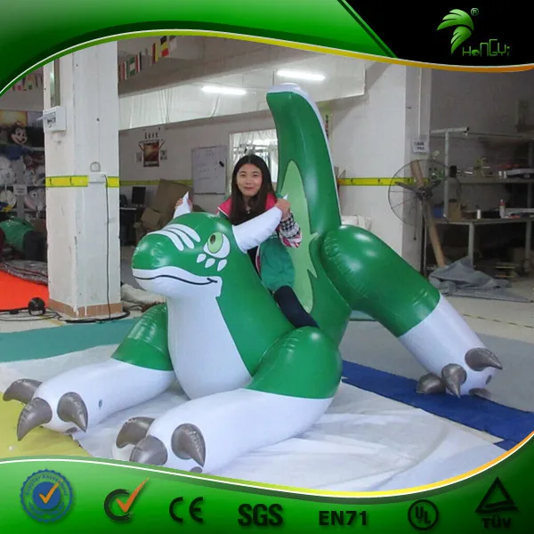 Ride On Inflatable Custom Green Dragon Inflatable Hongyi Dragon Bouncer ...
