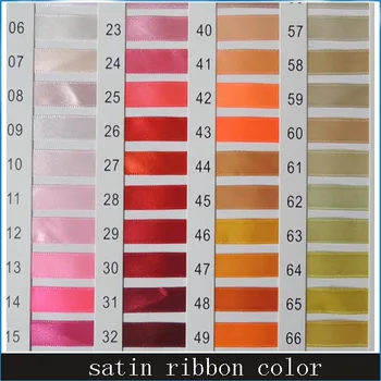 Satin Ribbon Color Chart For Garment Use - Buy Color Chart For Clothing ...