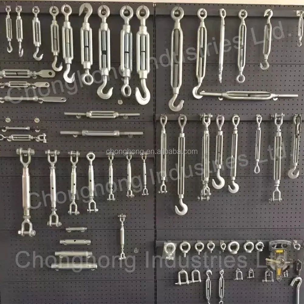 M24 Galvanized Open Body Threaded Turnbuckle Din1480 Turnbuckle Wire ...