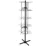 Countertop 3 Layer Spinner Rack / Tiered Rotating Metal Racks Counter ...