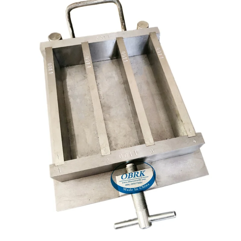 Cement Mortar Three Gang Moulds - High Quality Testing Equipment