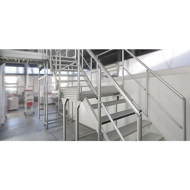 Customized Industrial Workshop Aluminum Work Platform Step Platforms ...