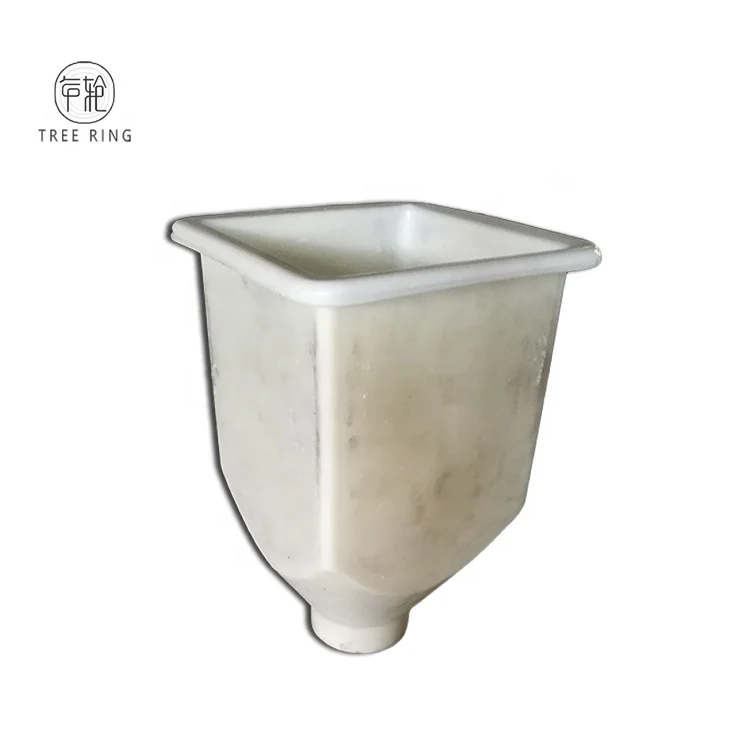 Oem Rotomolding Custom Cone Bottom Plastic Hopper Bins - Buy Plastic ...