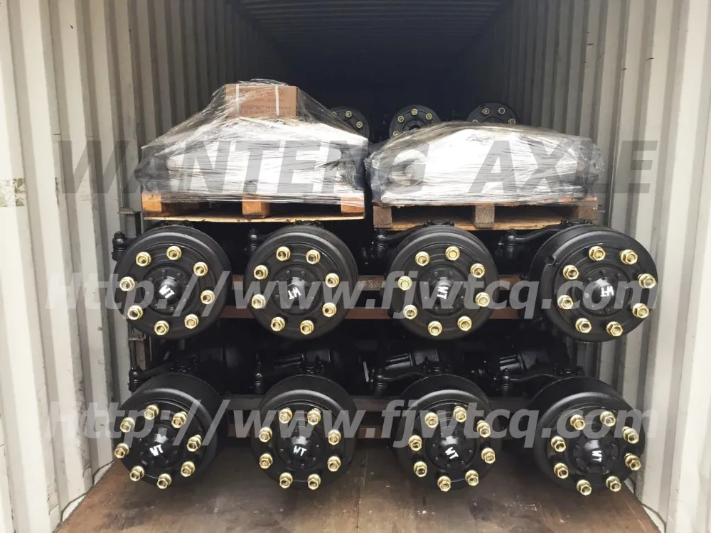Double Axle Truck Front Drive Steerable Axles With Differential - Buy ...