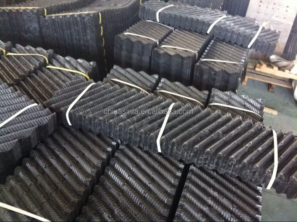 Pvc Cooling Tower Filler Made In China,Cross Fluted Film Fill Media For ...