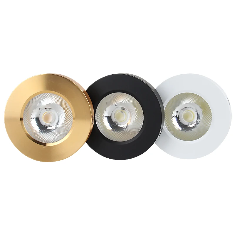 Led Spotlight Surface Mounted Mini Spot Light Lamp Cob Ultra Slim Led ...