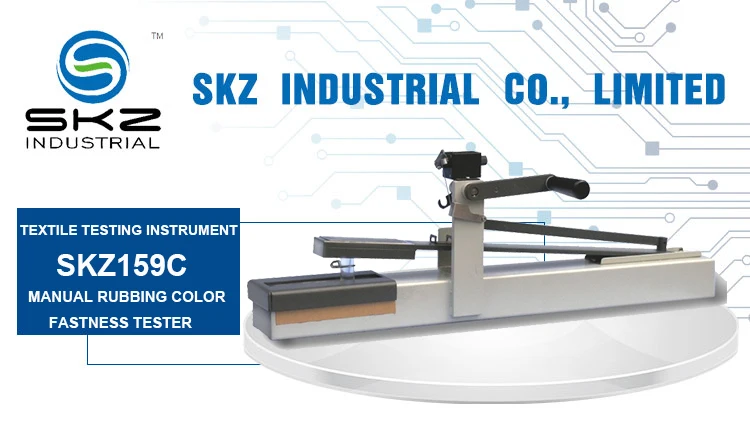 Skz159c Iso Aatcc Manual Aatcc Crock Meter Fabric Textiles Dry Wet ...