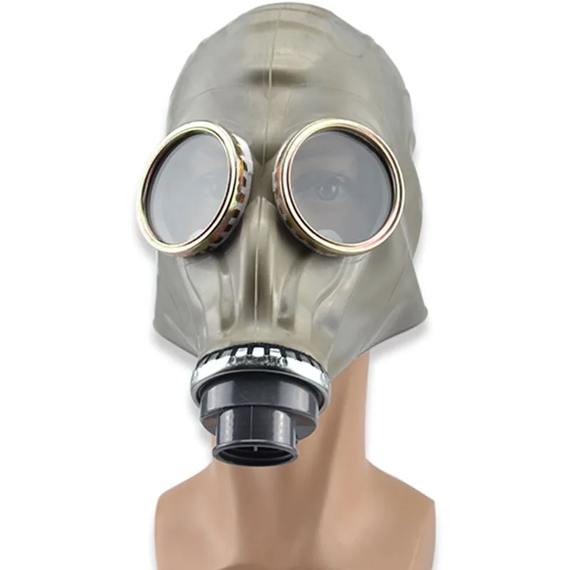 Full Face Gas Mask - Canister Respirator with Exhalation Valve