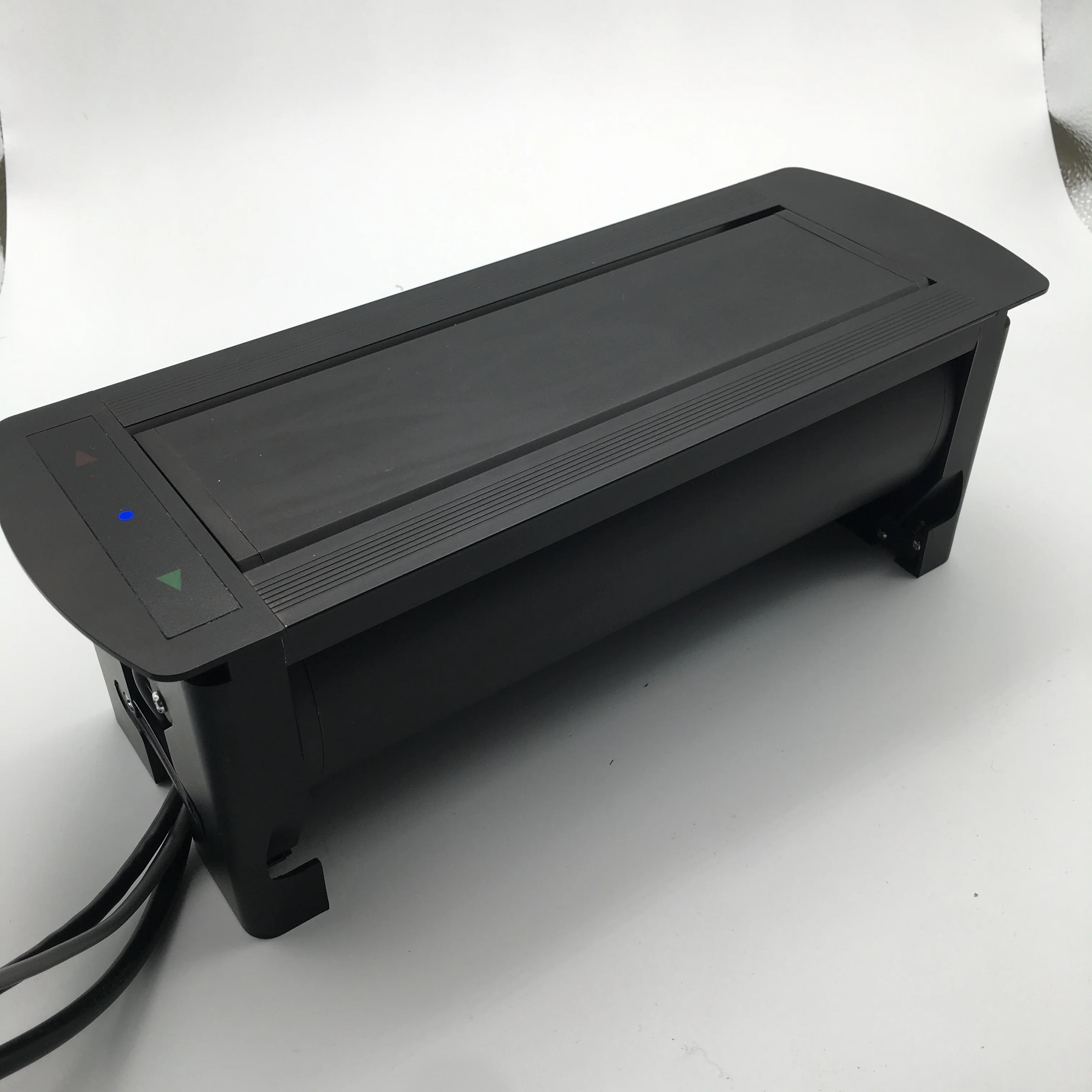 Office Furniture - Flip up Conference Tabletop Power Sockets