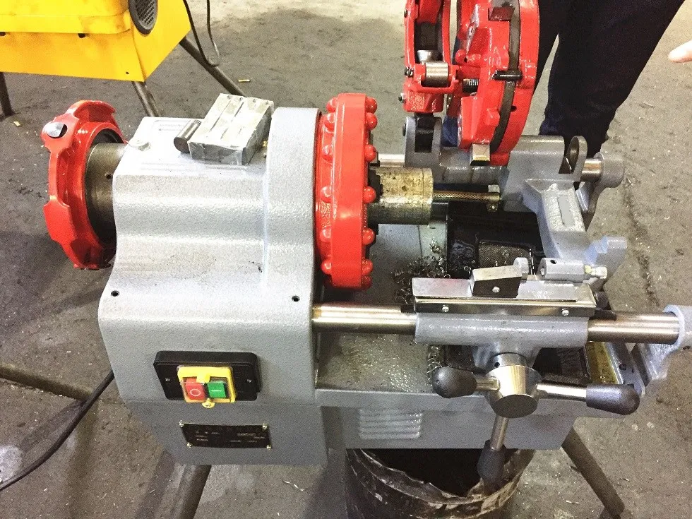 Suntechmach 50mm Heavy Duty Pipe Threader Machine Electric Pipe ...