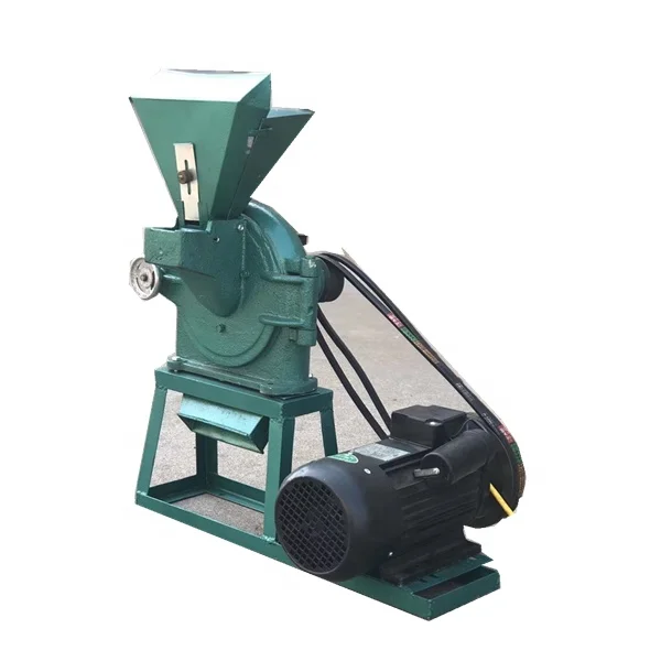 Diesel Engine Maize Cassava Corn Cob Grinding Machine Feed Hammer Mill ...