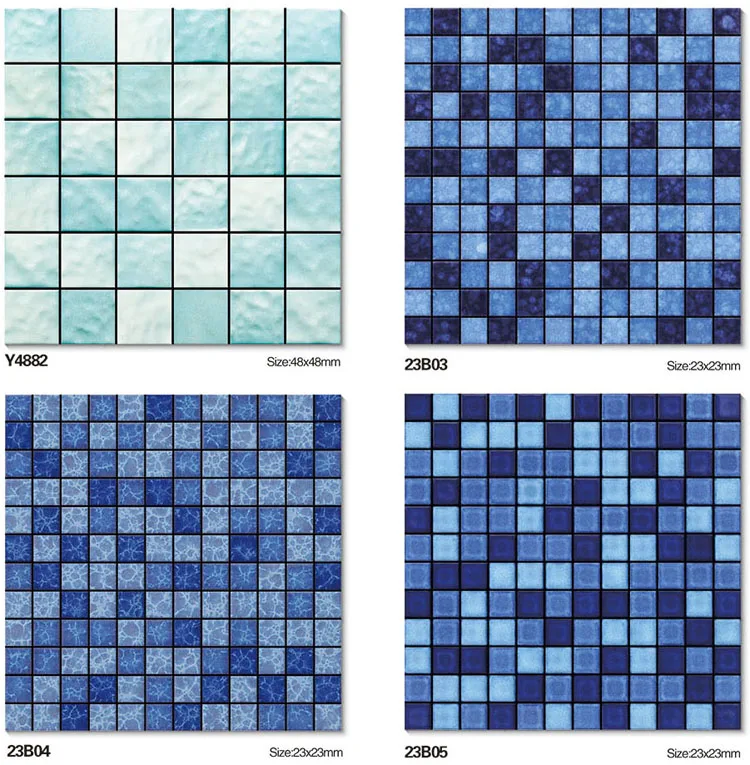 Shop Our Collection of Modern Mosaic Tiles for Pool & Bath