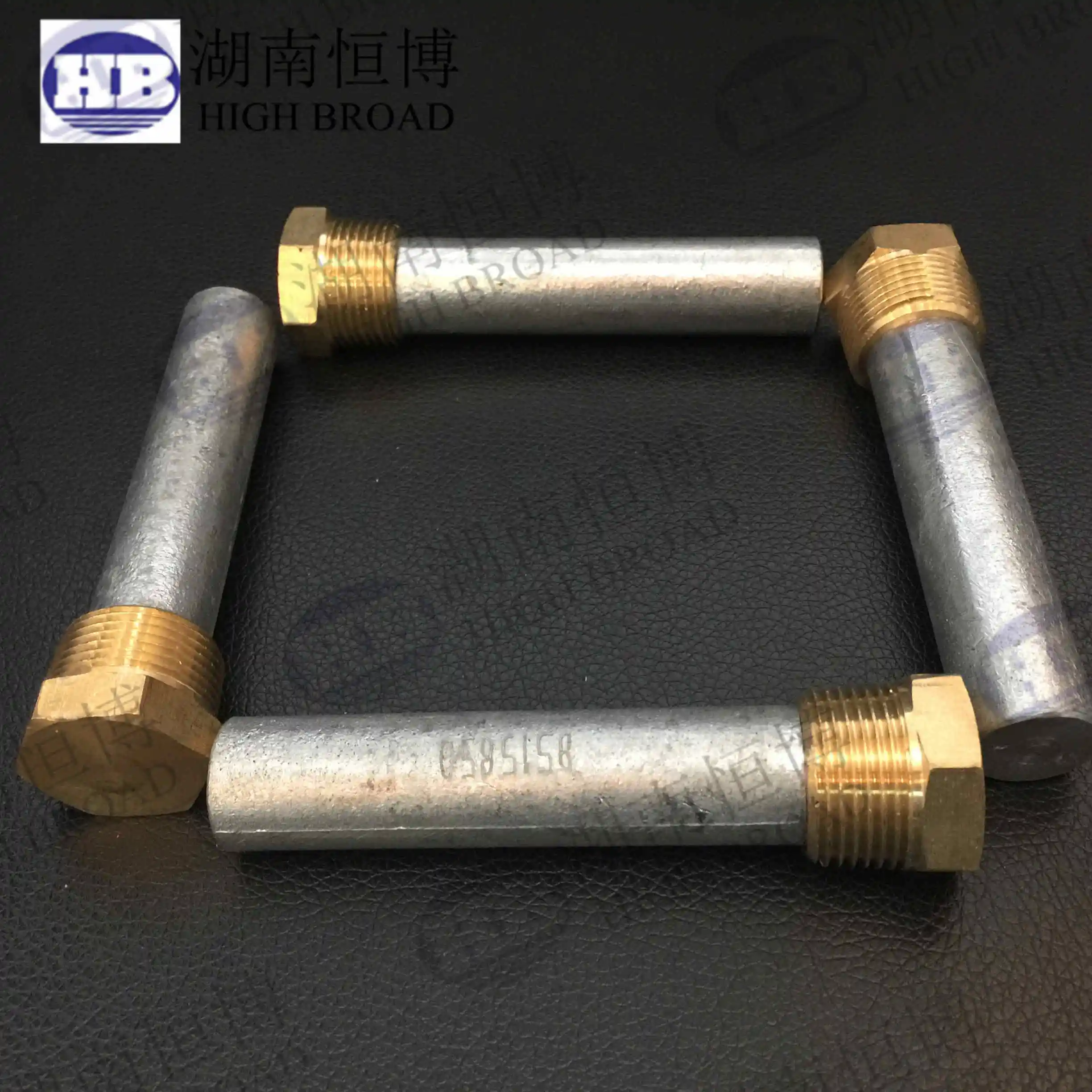 Zinc Pencil Anode 1/4" NPT Plug (E4) for Water Heaters