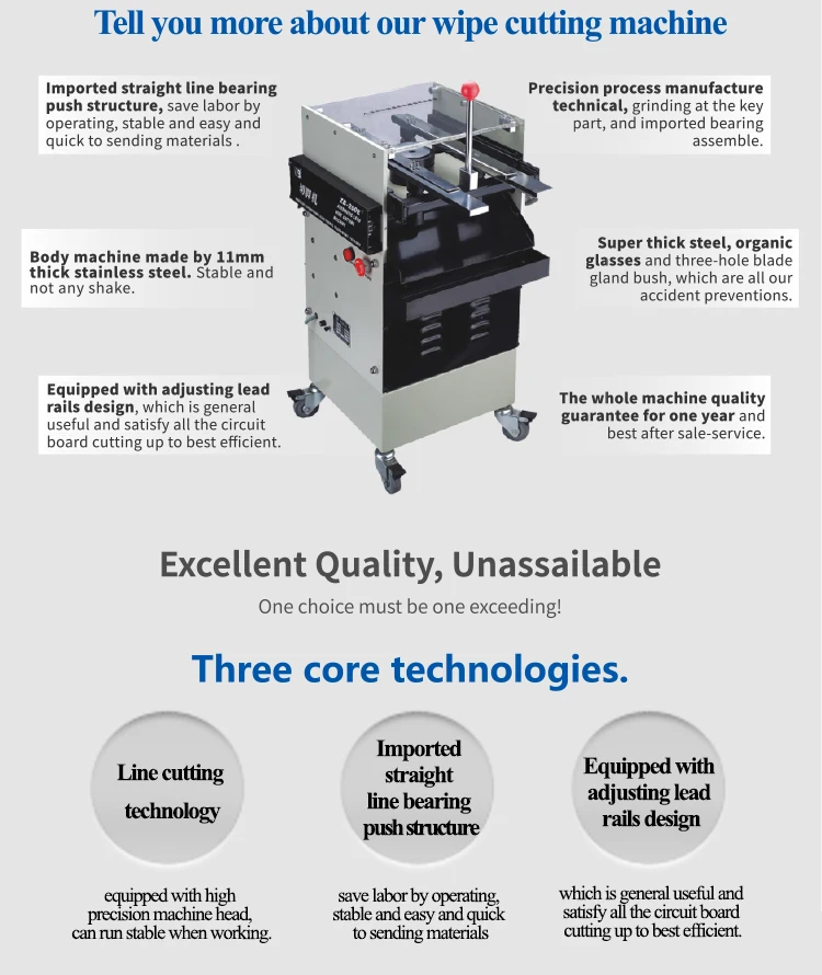 Efficient THT PCB Lead Cutter Machine for Wave Soldering