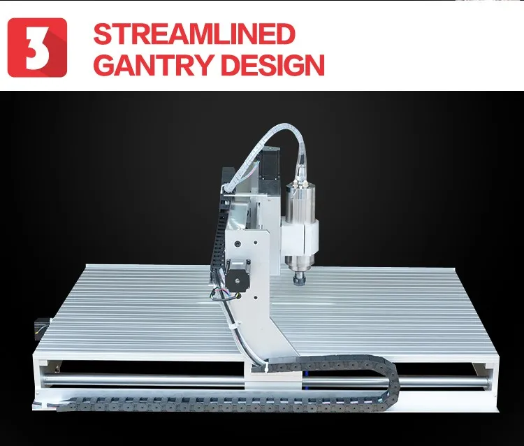 Mini CNC Milling Machine - Water Cooled Spindle Motor
