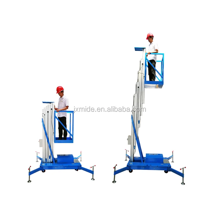 SHJ Electric Aluminum Lift Platform - 220v Portable Manlift