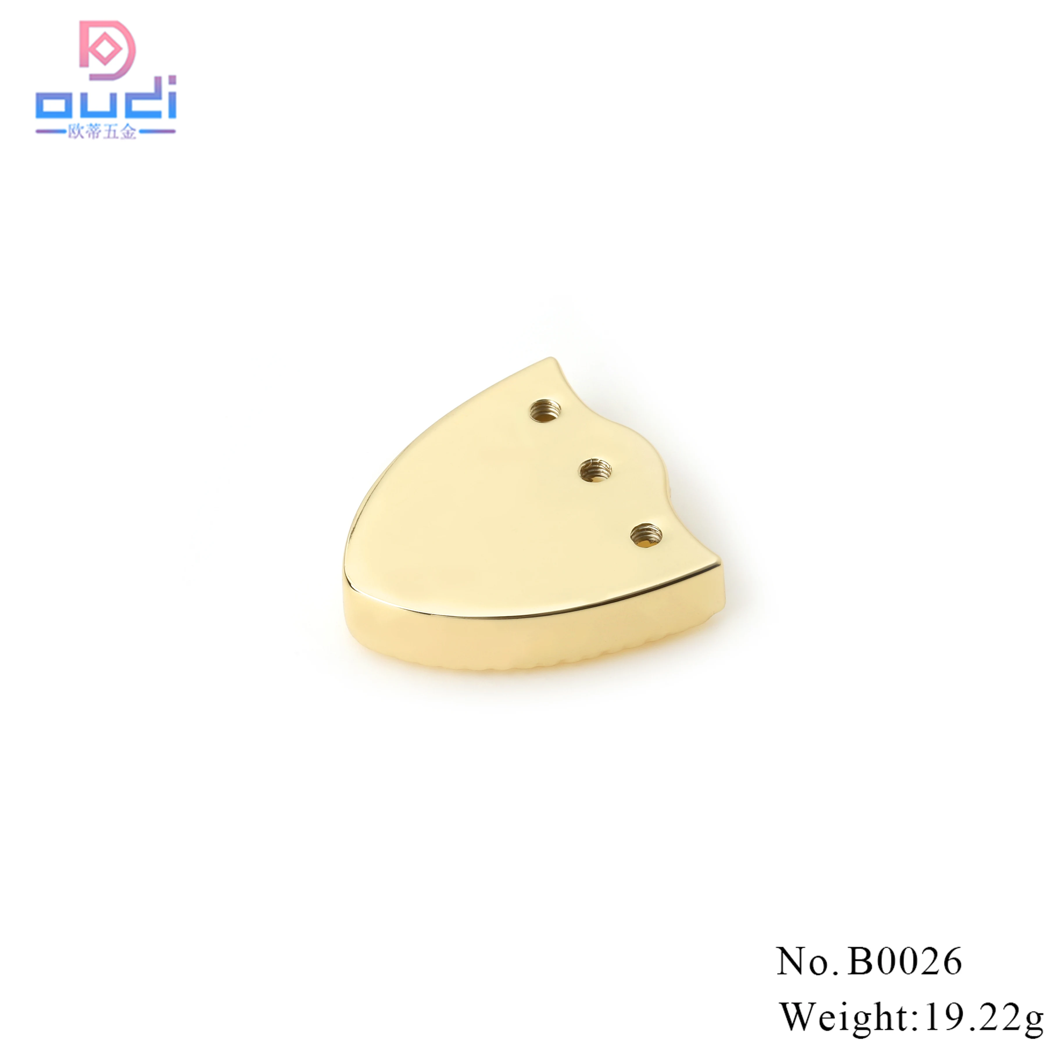 Wholesale Gold Metal Zip End Metal Zipper Leather End Cap For Bag Cord ...