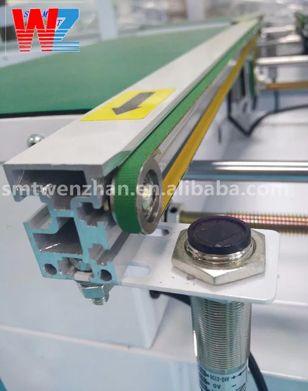 SMT Pcb Conveyor Flat Belt Conveyor Belt - Correia Transportadora Plana