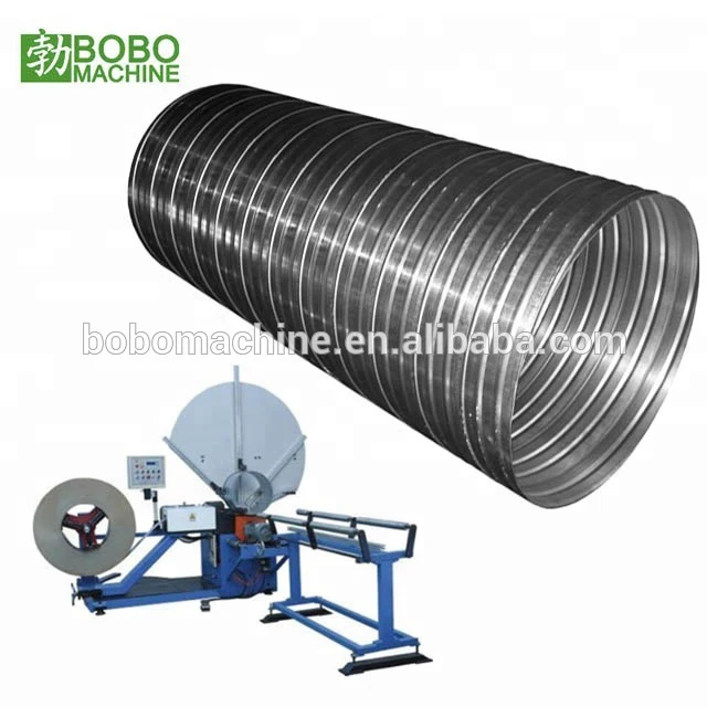 Strip Spiral Hvac Round Tube Duct Making Machine - Buy Spiral Tube ...