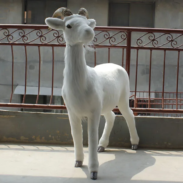 Supermarket Shopping Mall Decoration Life Size Artificial Fur Plastic ...