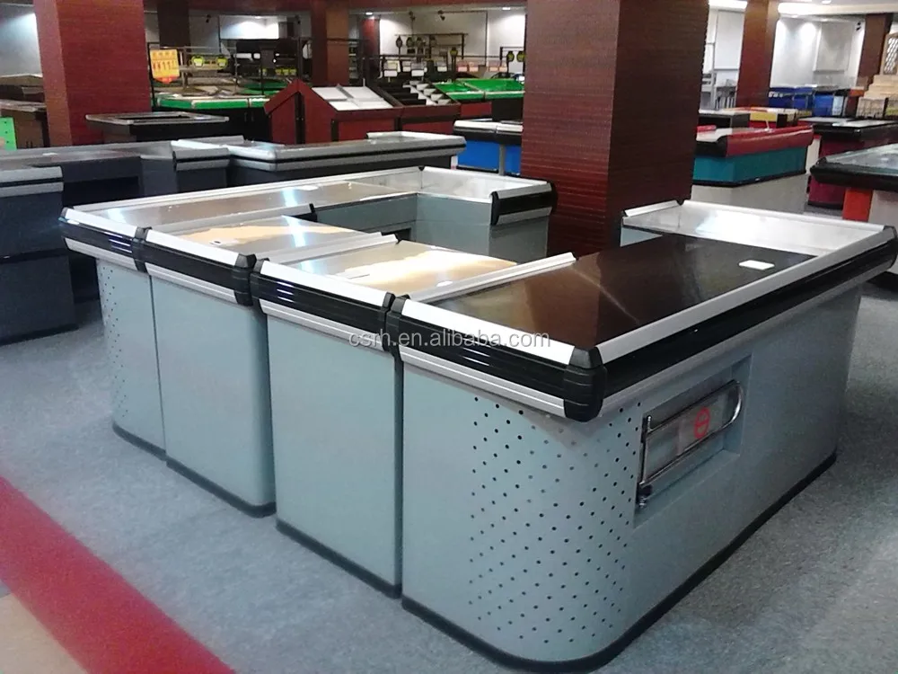 Suzhou Ruhao Checkstand Cashier Supermarket Table| Alibaba.com