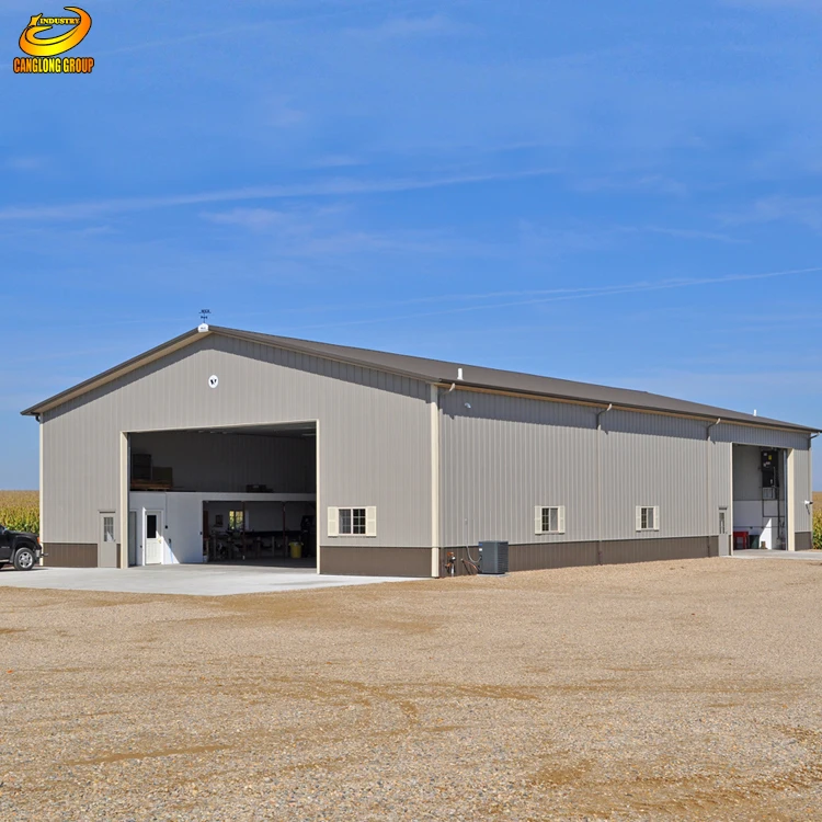 Metal prefabricated pole barn steel building| Alibaba.com