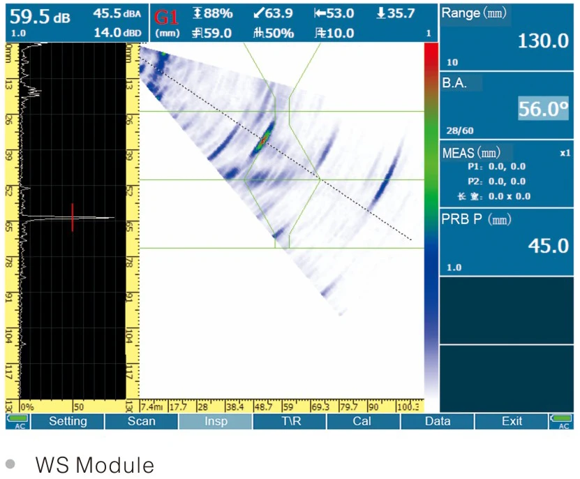 Goworld Portable Phased Array Ultrasonic Flaw Detector Ndt Cts-2108pa ...