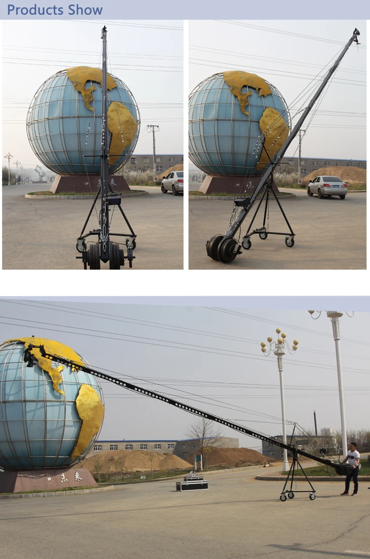 6m Motorized DV Jib Arm Camera Crane With Head and Monitor| Alibaba.com